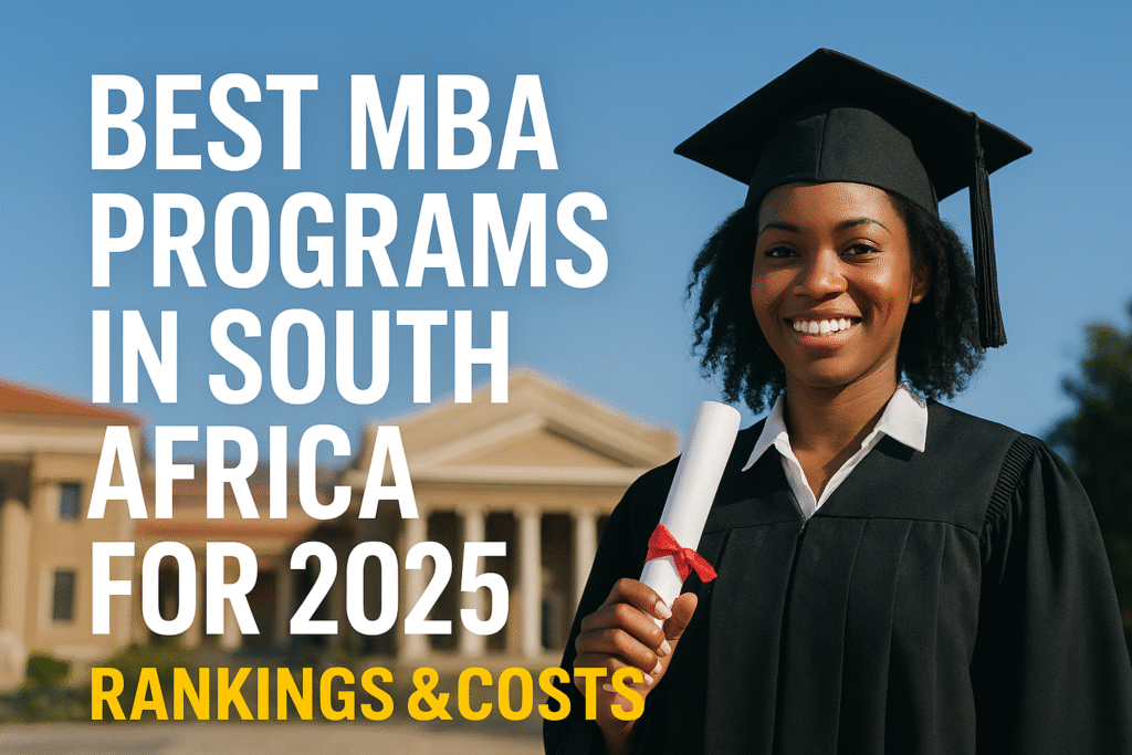 MBA Entry Requirements in South African Universities (2025 Guide)